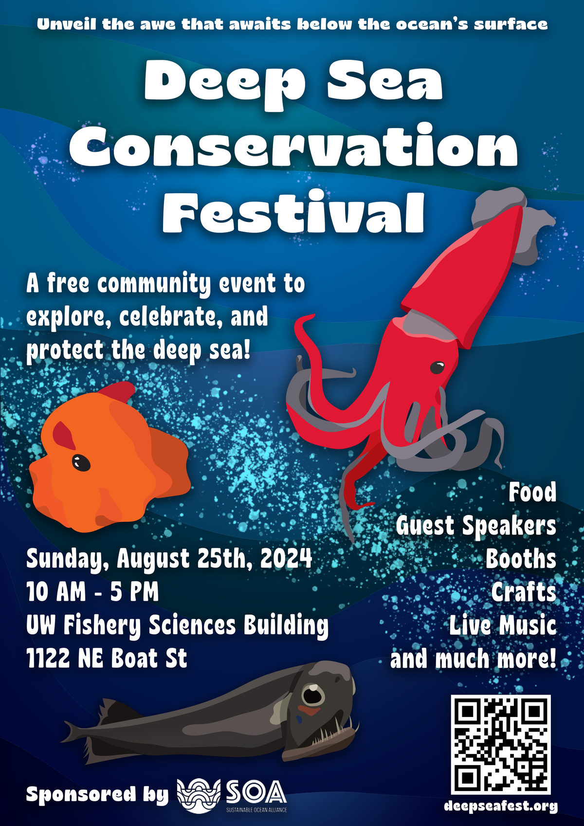 Deep Sea Conservation Festival at UW Fishery Science Building in ...