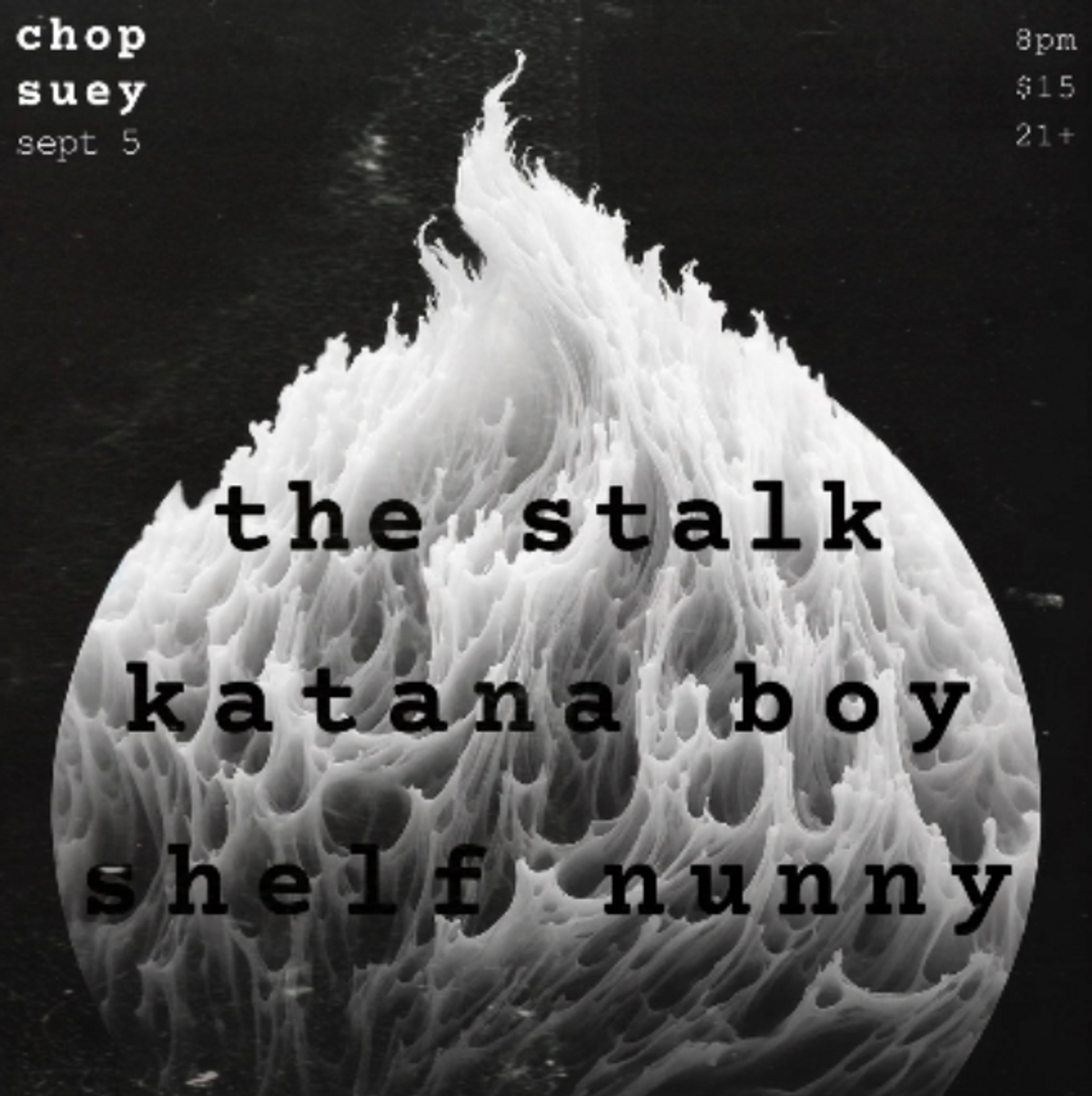 The Stalk, Katana Boy, and Shelf Nunny at Chop Suey in Seattle, WA ...