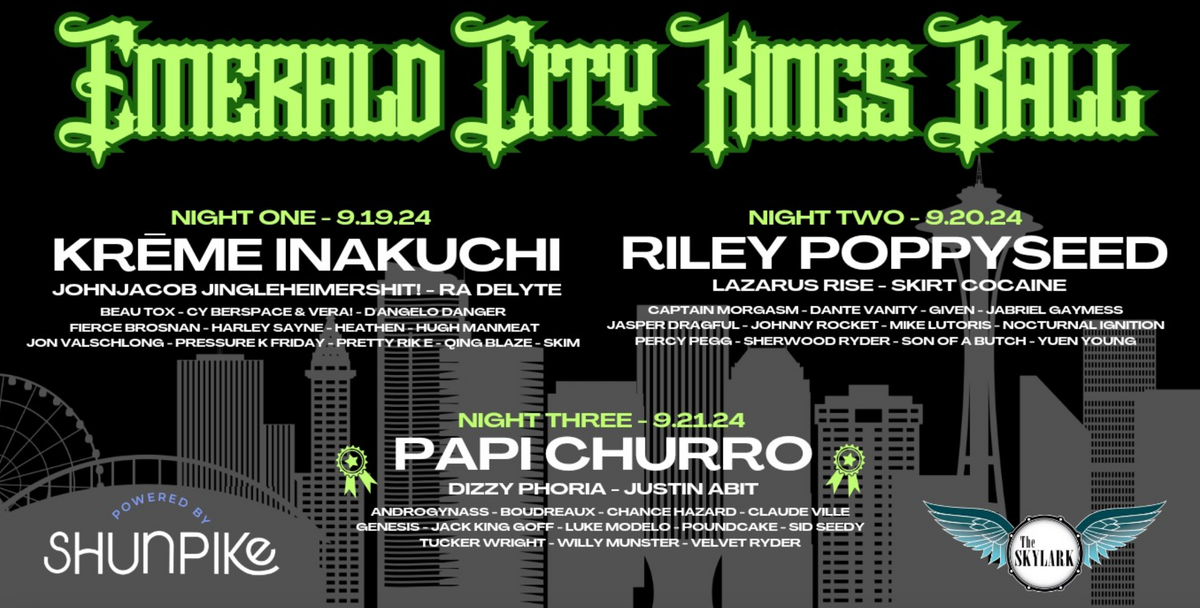 Emerald City Kings Ball Festival at Skylark Cafe & Club in Seattle ...