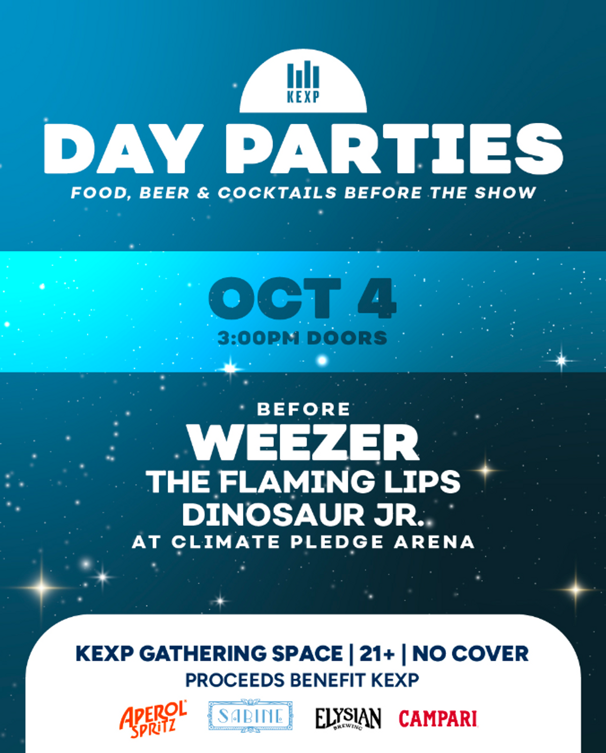 KEXP Day Parties: Weezer, The Flaming Lips, and Dinosaur Jr. at KEXP in ...