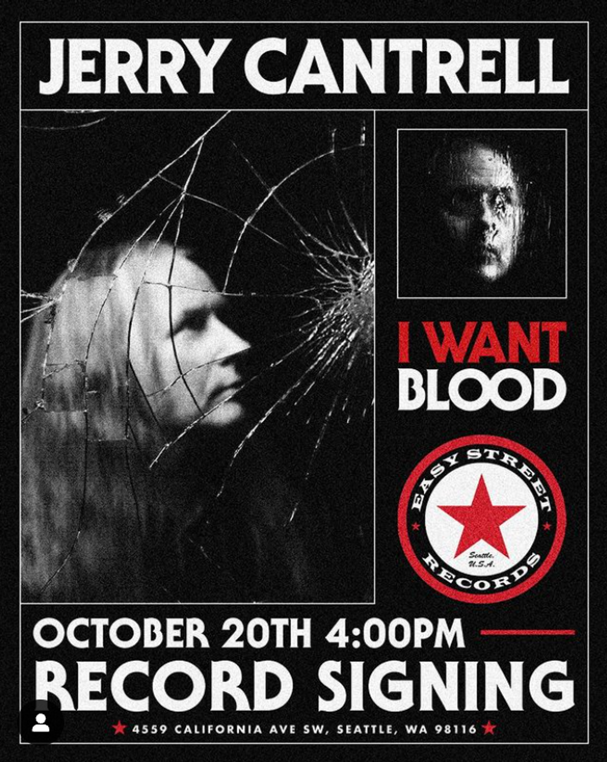 Jerry Cantrell Album Signing at Easy Street Records at Easy Street ...