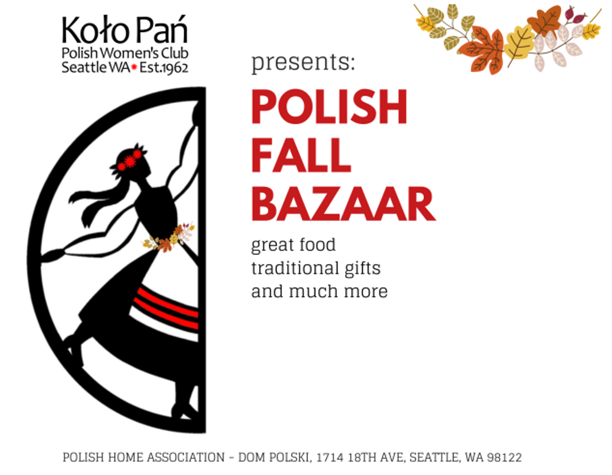 Polish Fall Bazaar at Dom Polski (Polish Cultural Center) in Seattle ...