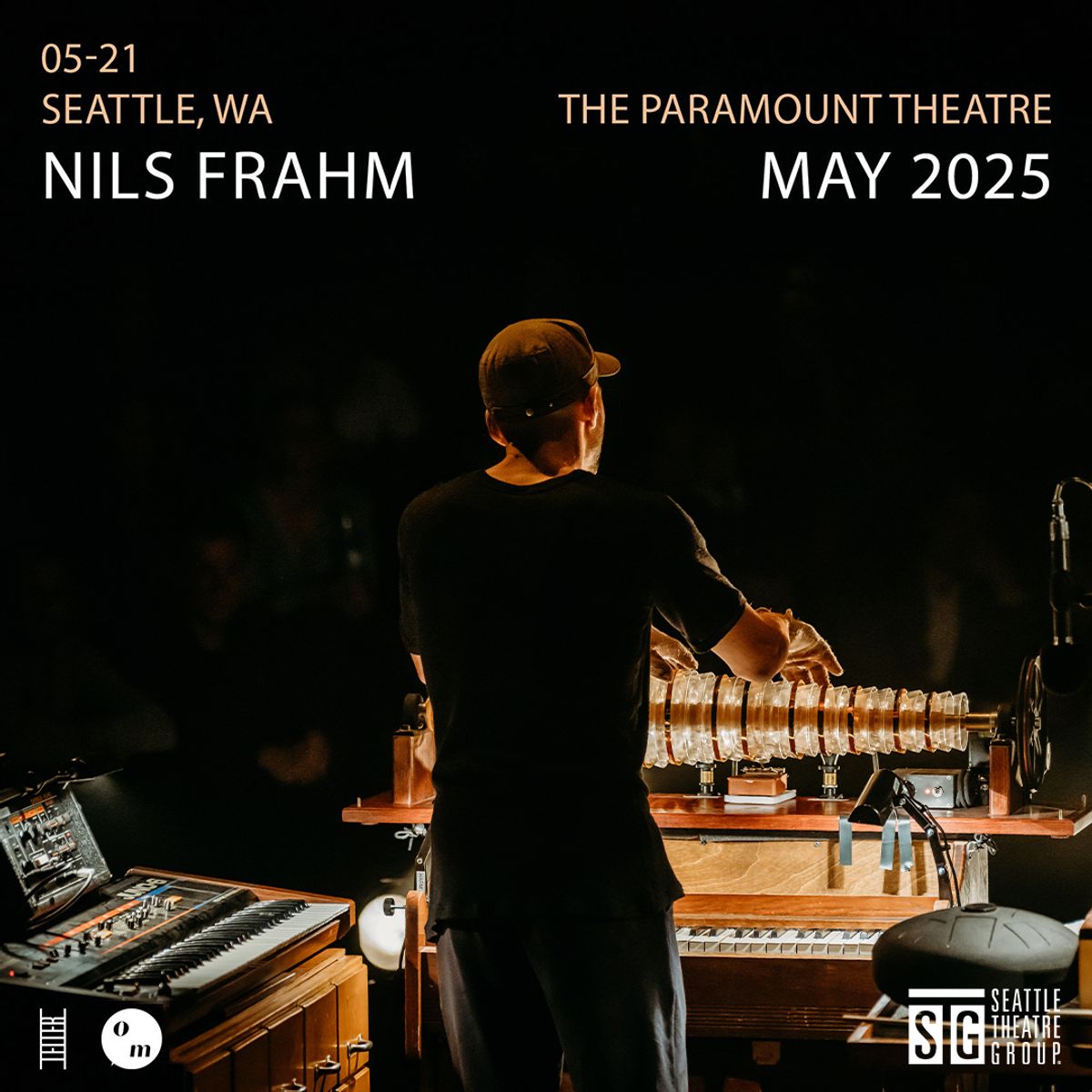 Nils Frahm at Paramount Theatre in Seattle, WA - Wednesday, May 21 ...