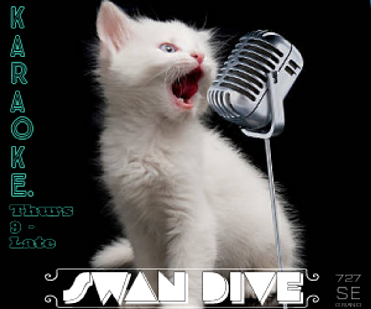 Karaoke with KJ Jessicon at Swan Dive in Portland, OR - Every Thursday ...