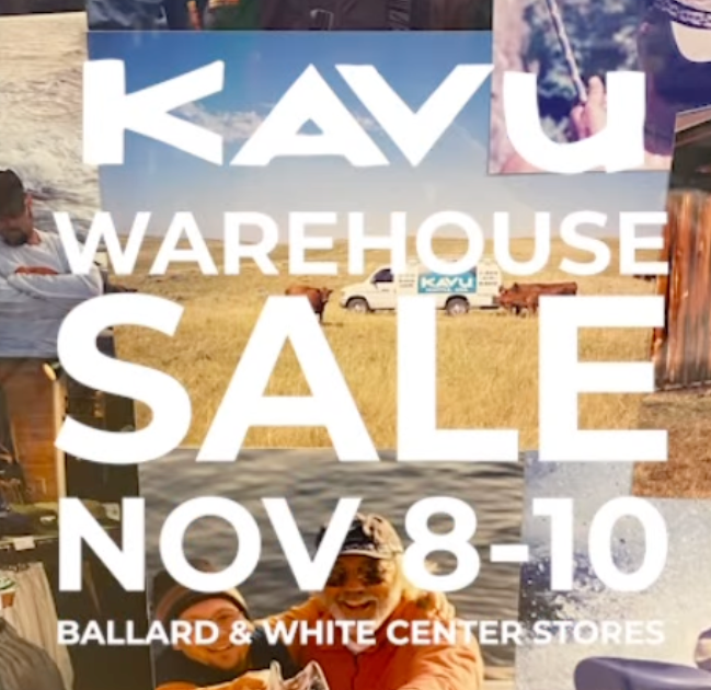 KAVU Warehouse Sale at KAVU White Center in Seattle, WA - Multiple ...