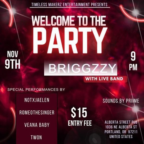 Briggzzy with Live Band! Special Performances by: Notxjaelen ...