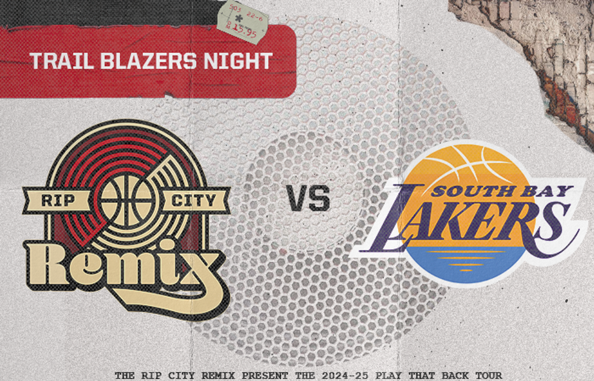 Rip City Remix vs South Bay Lakers at Chiles Center at University of ...