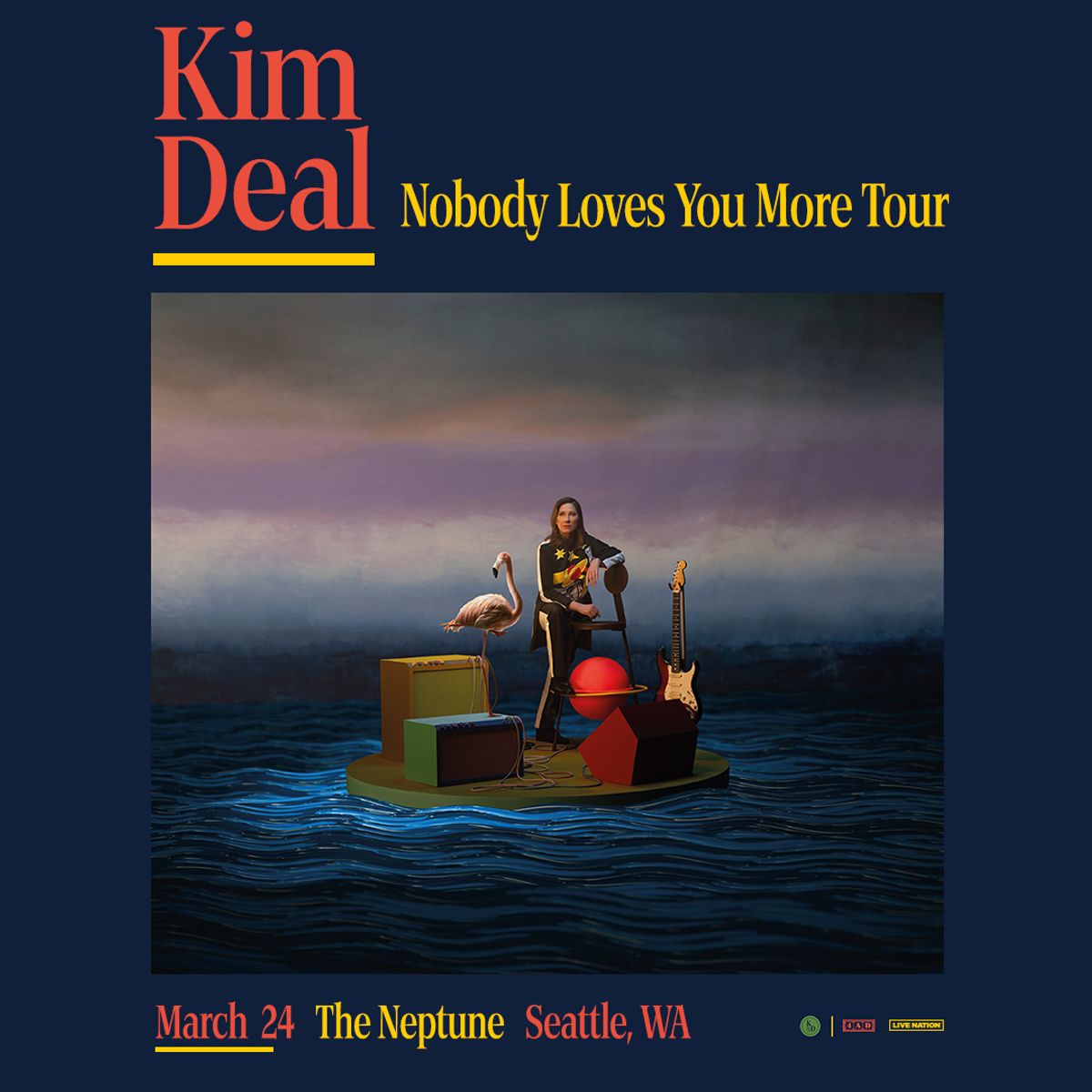 Kim Deal at Neptune Theatre in Seattle, WA - Monday, March 24 - EverOut ...