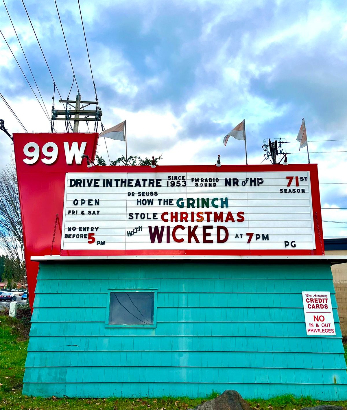 How the Grinch Stole Christmas with Wicked at 99W Drive-In in Newberg ...