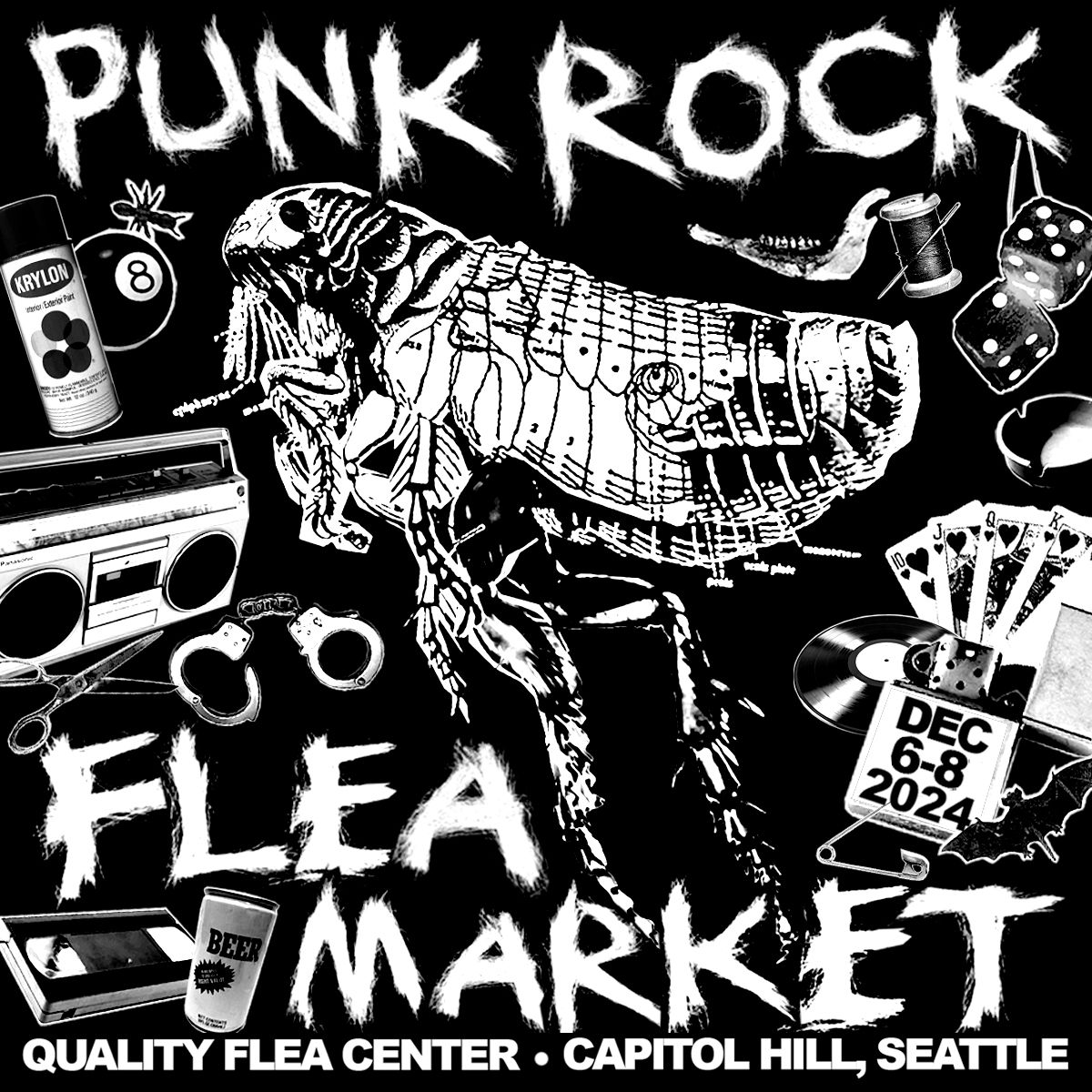 Punk Rock Flea Market Jumpstarts the HOLIDAZE! at Quality Flea Center ...
