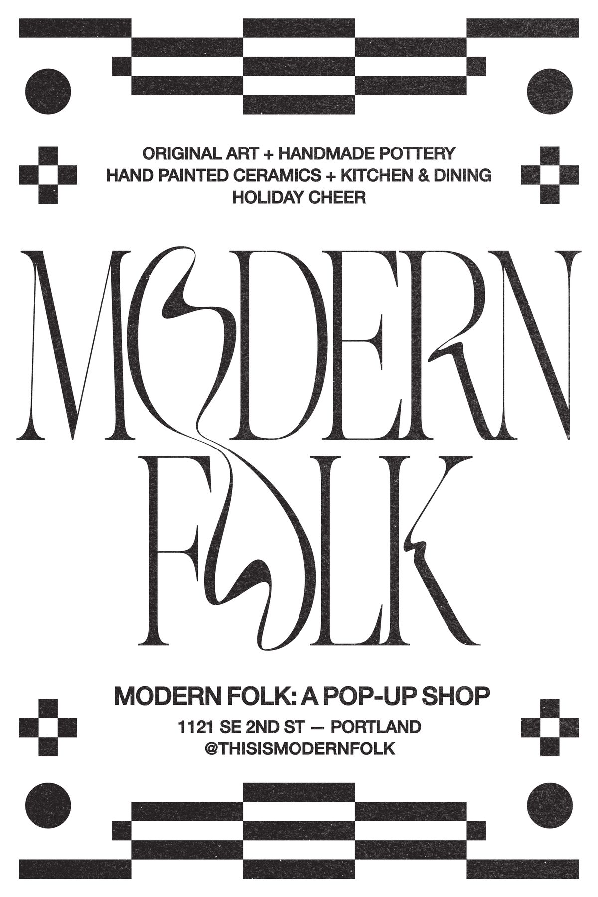 Modern Folk | Holiday Pop-Up Shop at Taylor Works Building in Portland ...