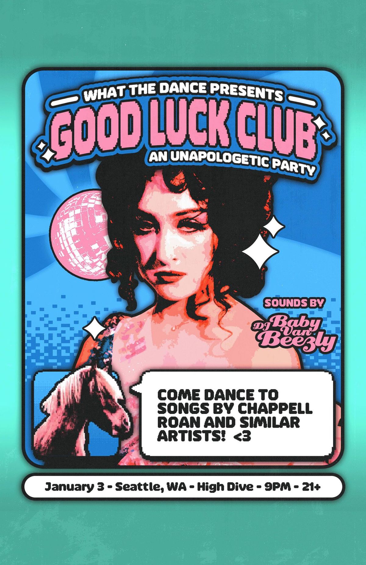 GOOD LUCK CLUB: A Chappel Roan Dance Night at High Dive in Seattle, WA ...