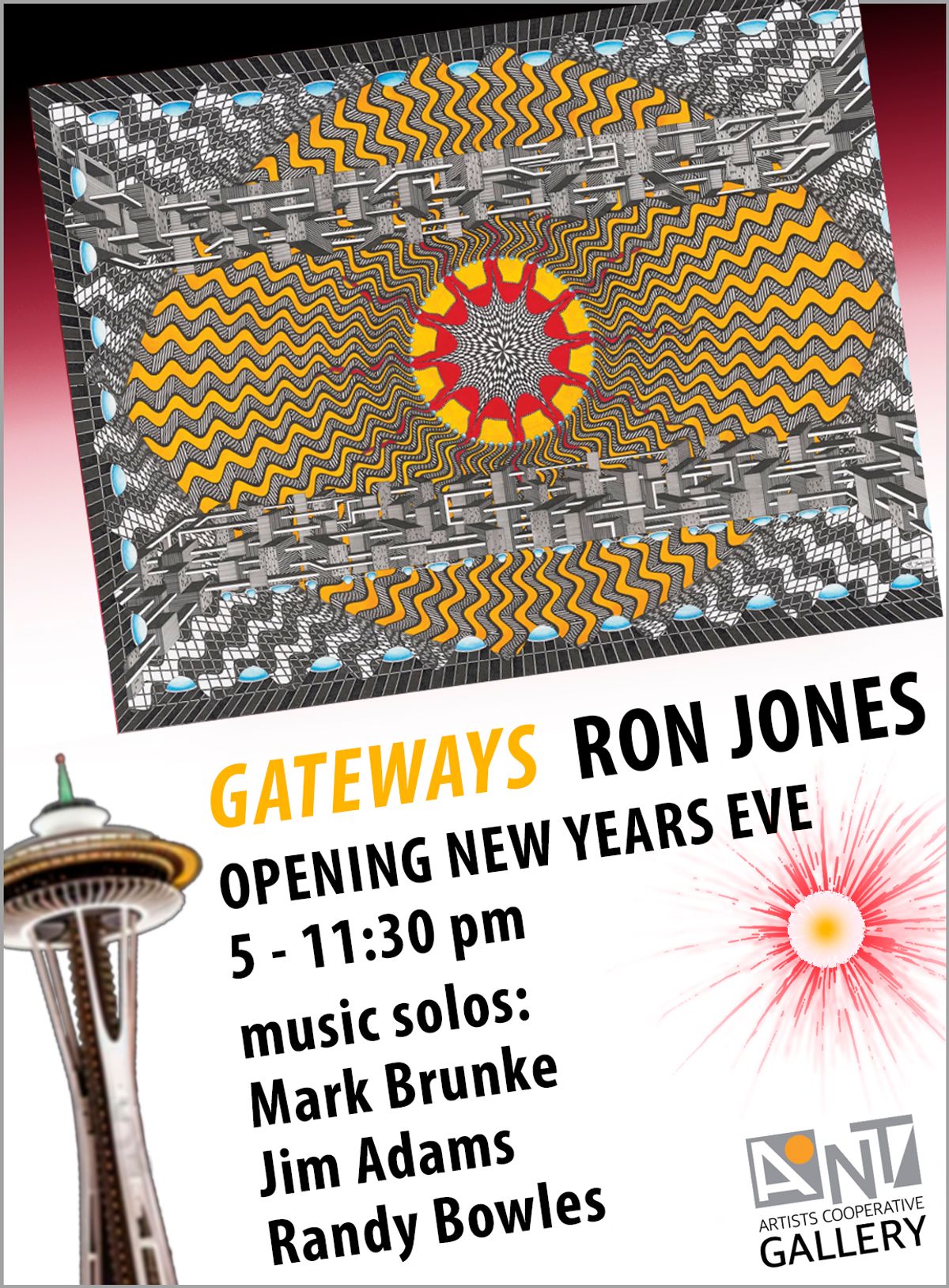 New Year's Eve at A/NT Gallery at A/NT Gallery in Seattle, WA - Tuesday ...