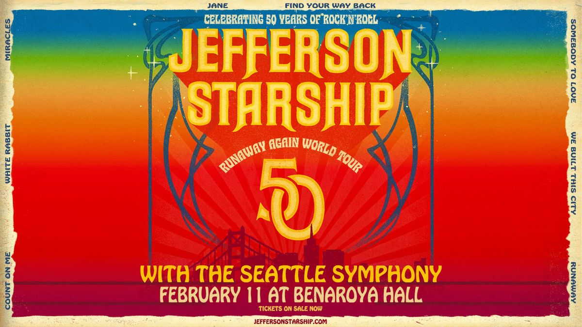 Jefferson Starship with the Seattle Symphony: 50th Anniversary Tour at ...