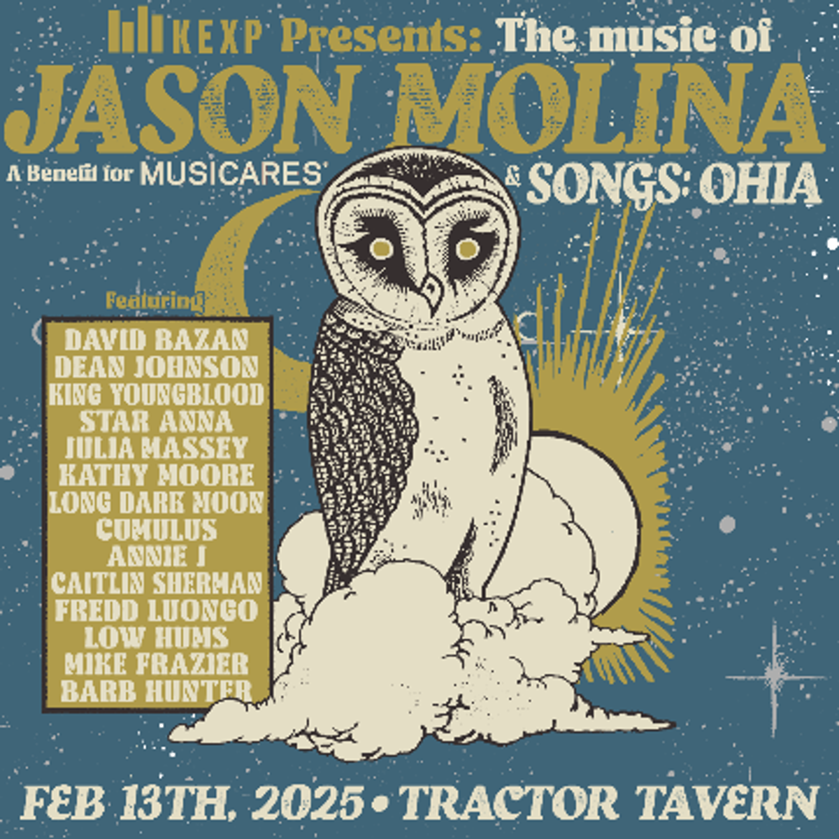 KEXP Presents: The Music of Jason Molina - A Benefit for MusiCares at ...