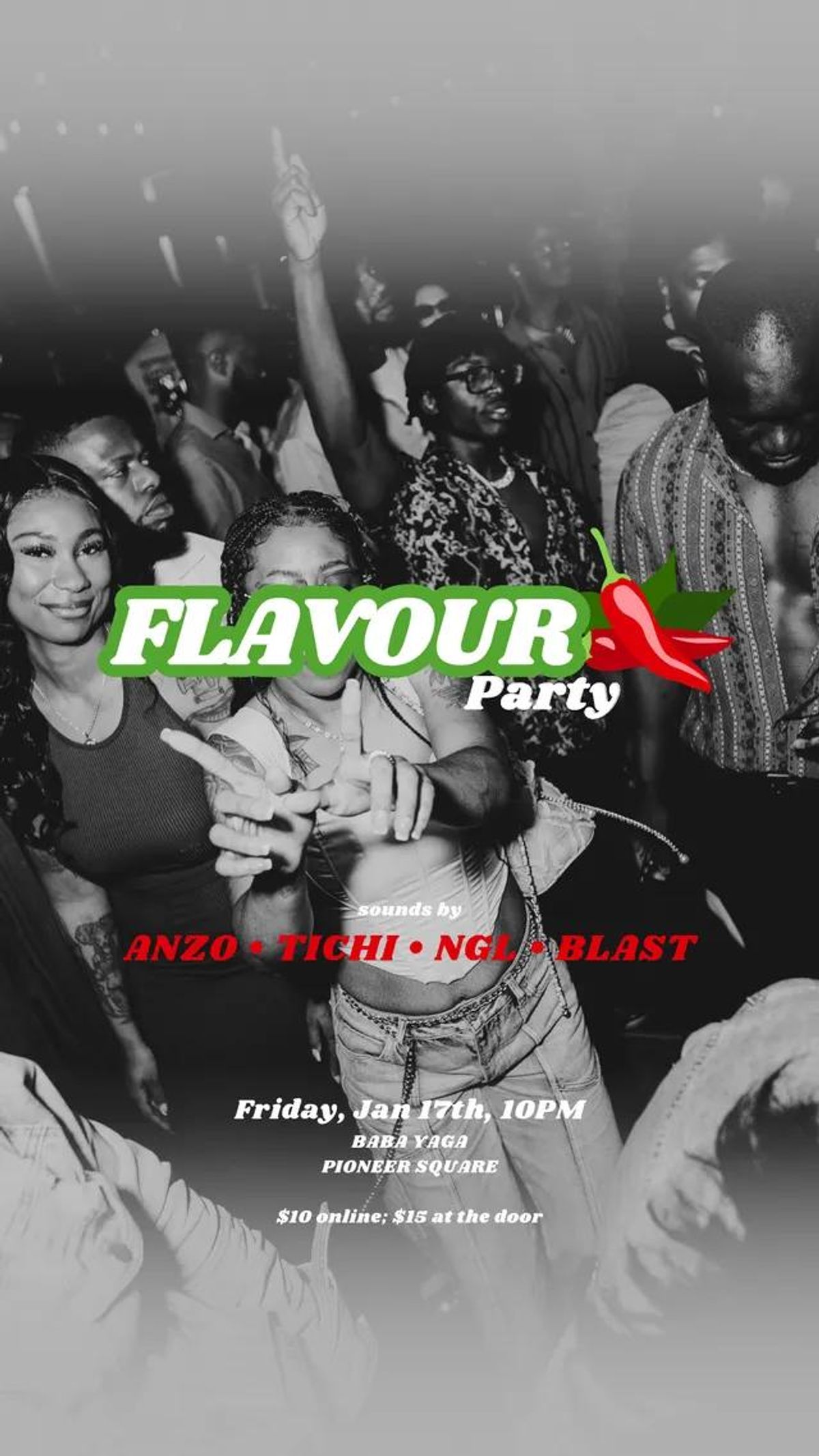 Flavour Party at Baba Yaga in Seattle, WA - Friday, January 17, 2025 ...