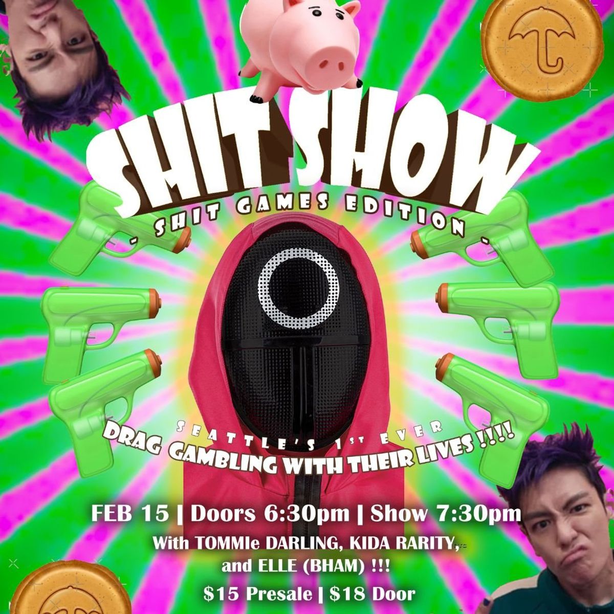 Shit Show: Shit Games Edition at Timbre Room in Seattle, WA - Saturday ...