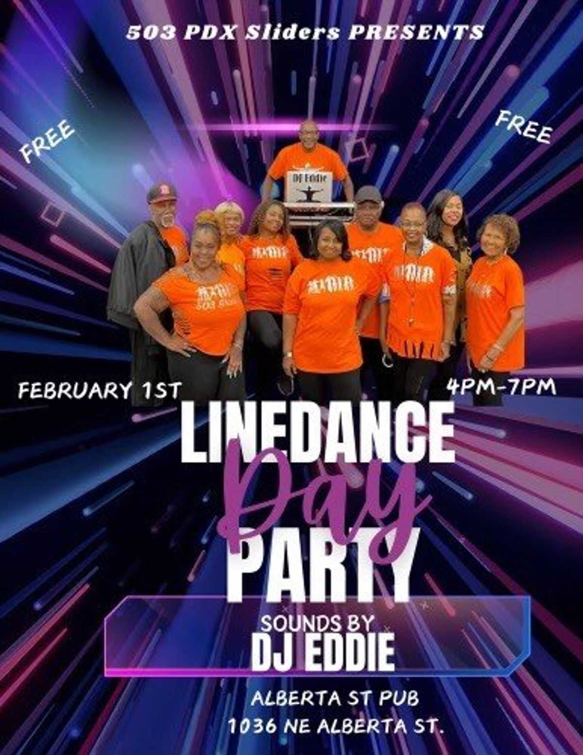 Linedance Party with Sounds by DJ Eddie at Alberta Street Pub in ...
