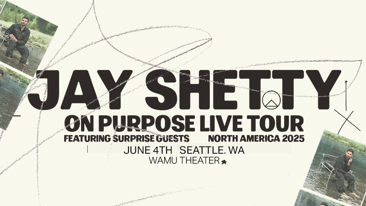 Jay Shetty: On Purpose Live Tour at WaMu Theater in Seattle, WA ...
