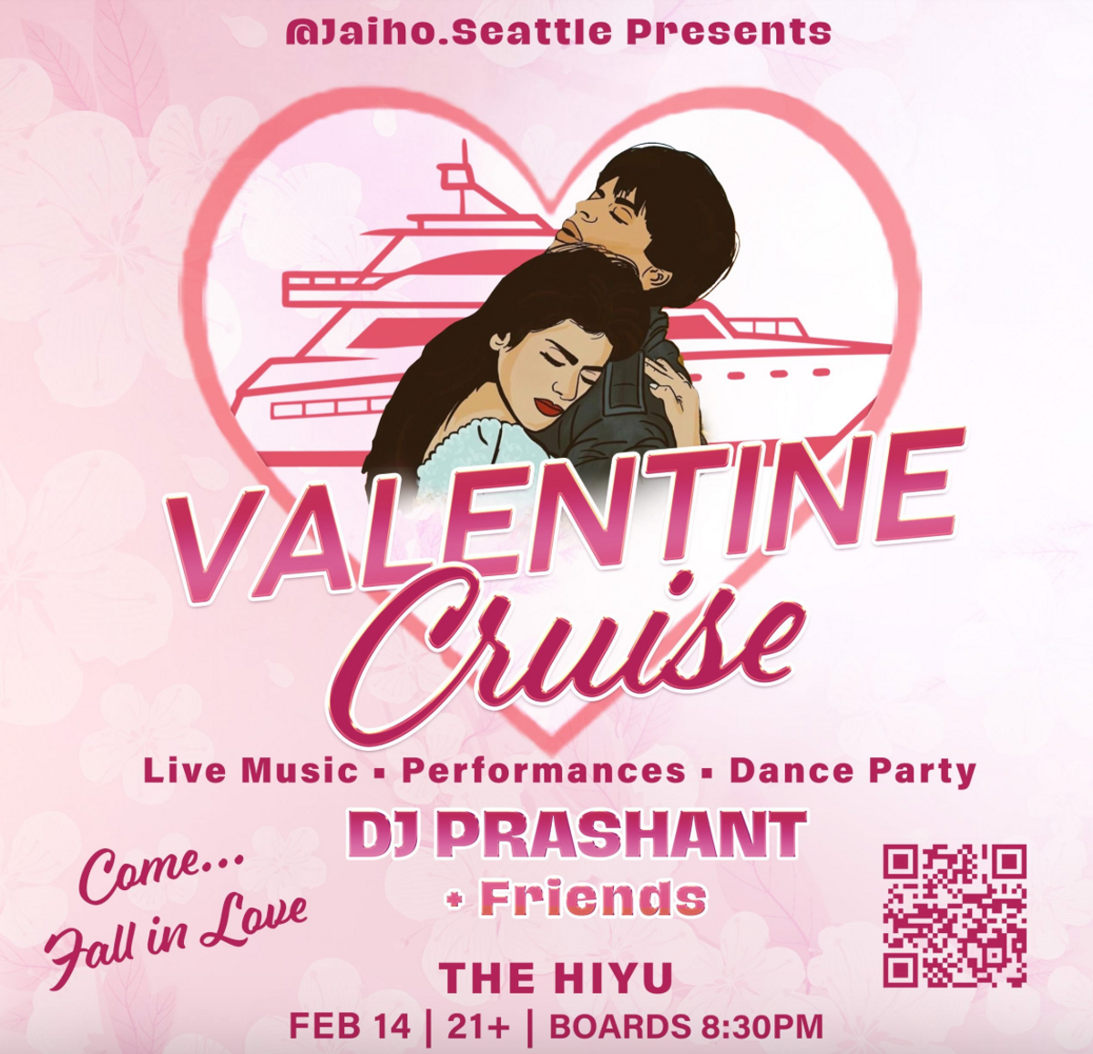 Valentine Cruise: Bollywood Party with DJ Prashant & Friends at On the ...