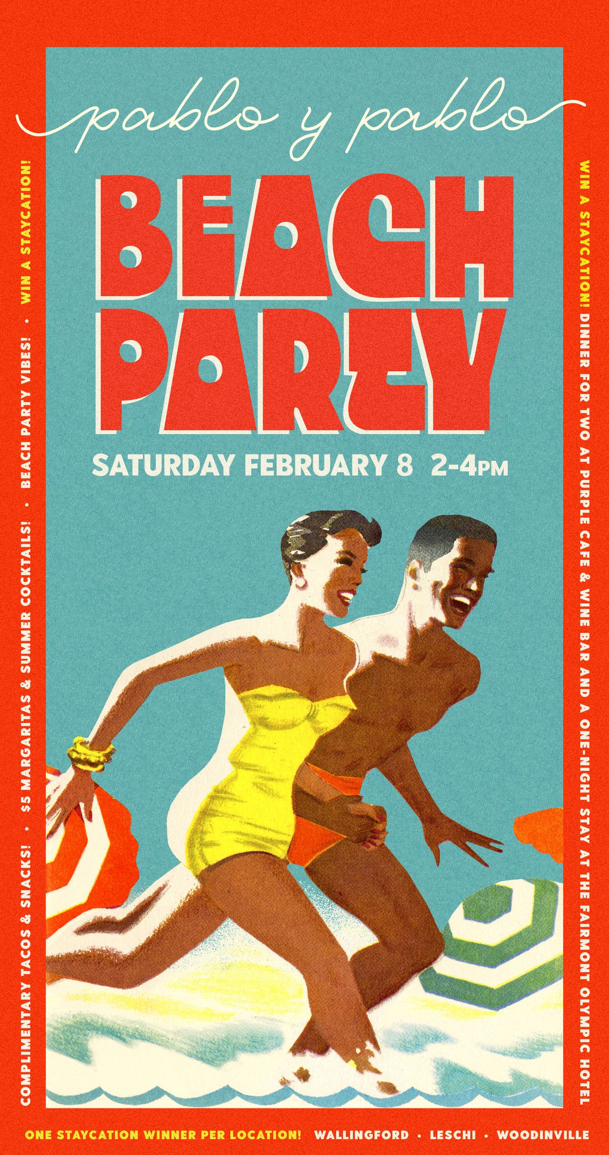 Pablo Y Pablo Beach Party at Pablo y Pablo in Seattle, WA - Saturday ...