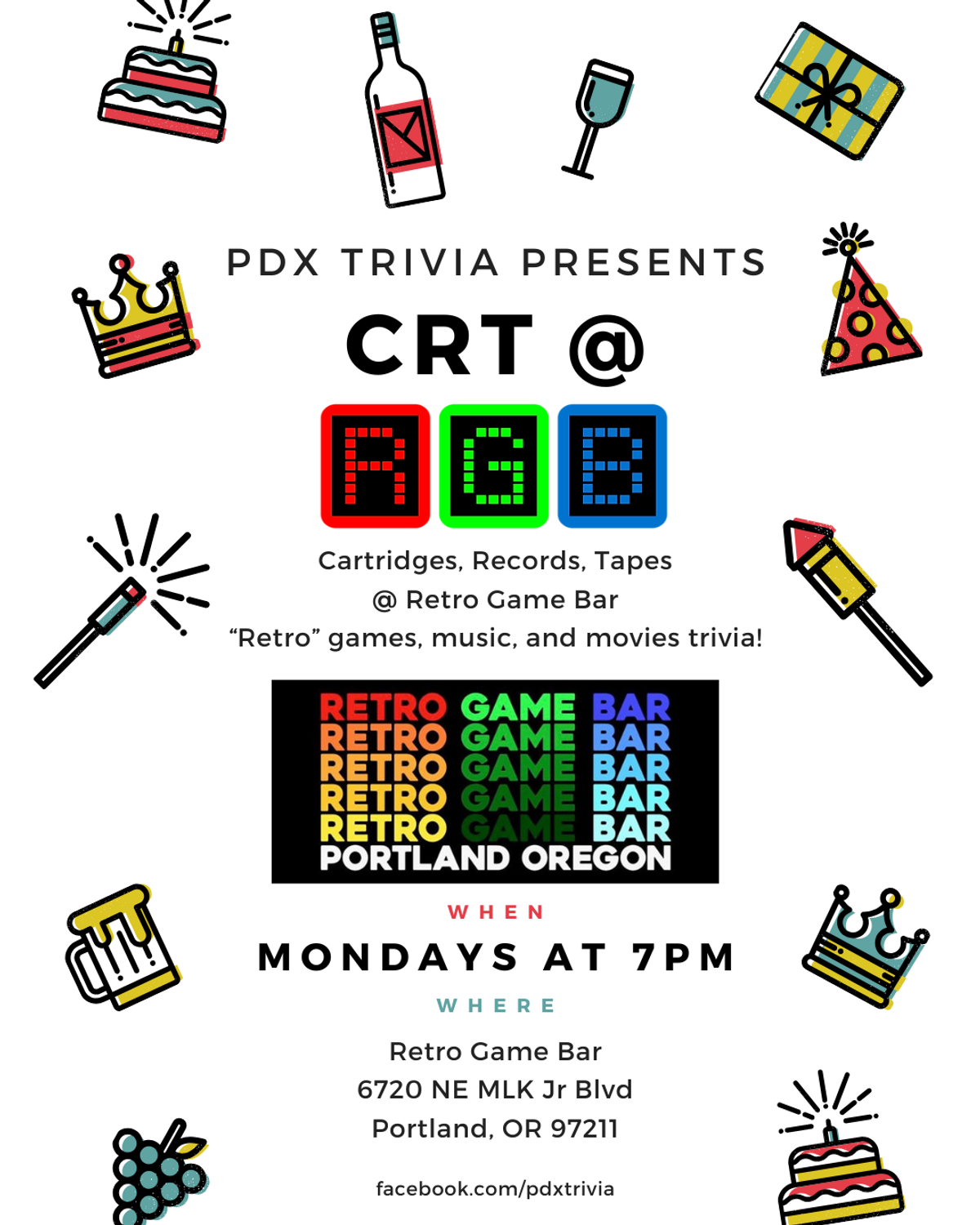 PDX Trivia at Retro Game Bar at Retro Game Bar in Portland, Oregon ...