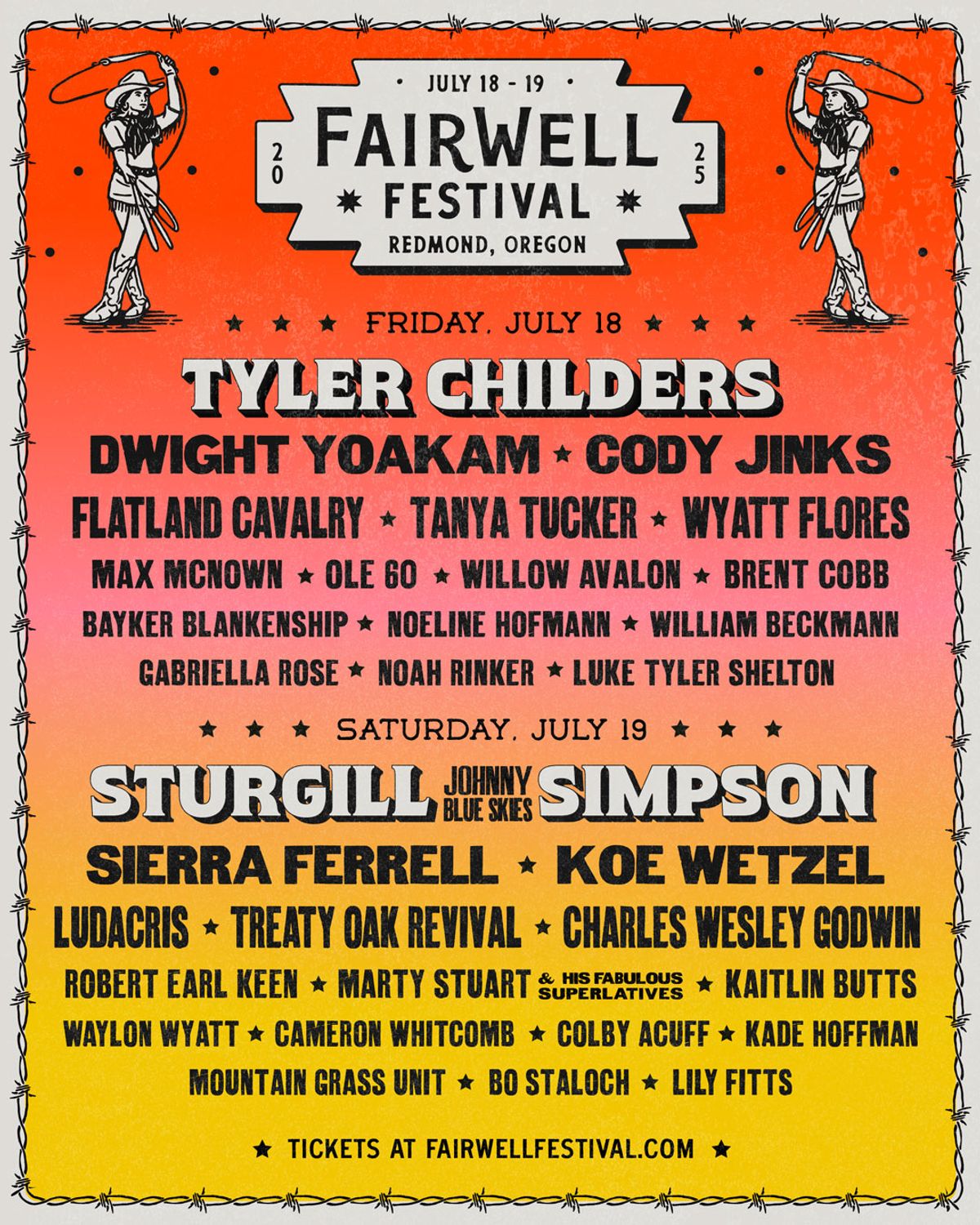 FairWell Festival 2025 at Deschutes County Fairgrounds & Expo Center in ...