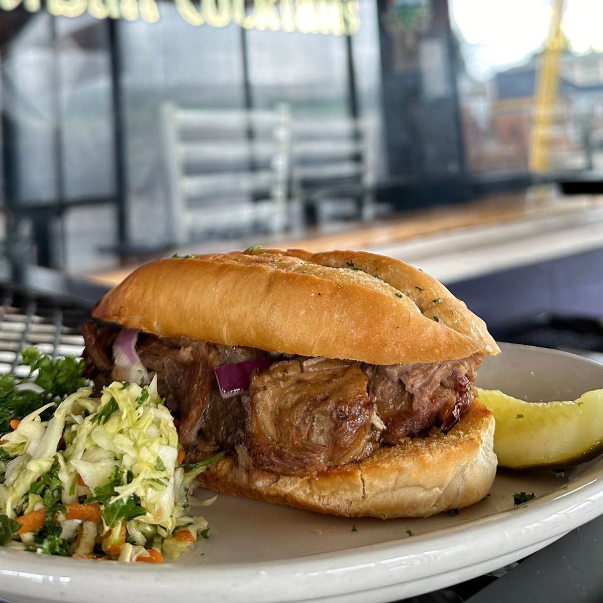 Pan con Lechón at Pambiche in Portland, OR - Every day, through March 9 ...